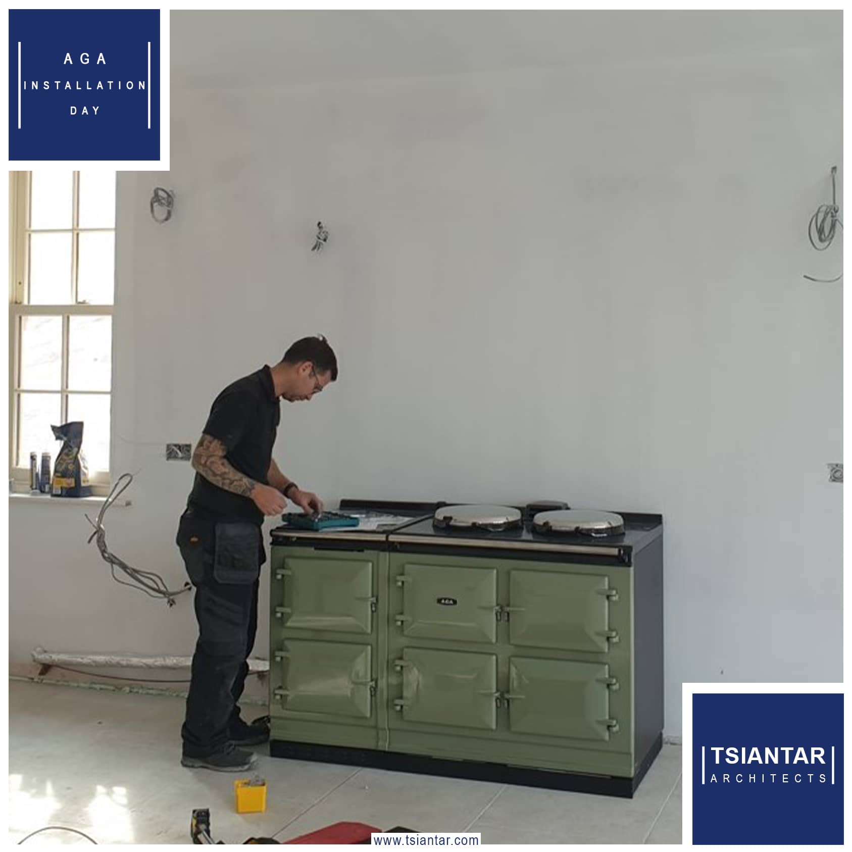 AGA Installation Day | Tsiantar Architects